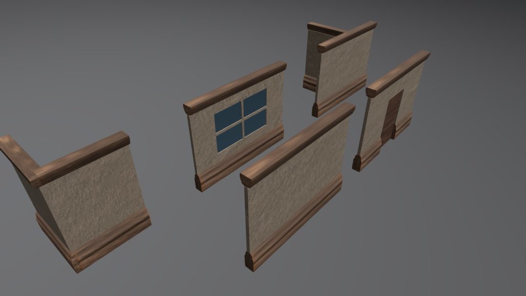 Wall - 3D model by twrubacky [6d7c2ae] - Sketchfab