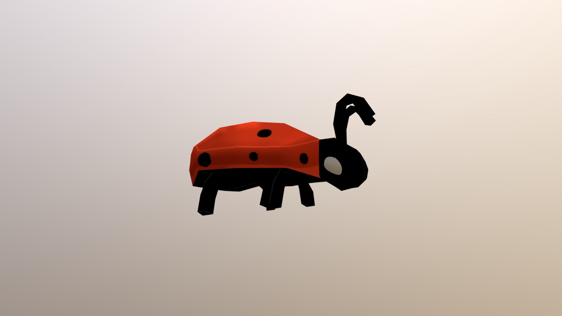 3D modelled Ladybird - 3D model by HarrySeddon-Toole [6d7cb47] - Sketchfab
