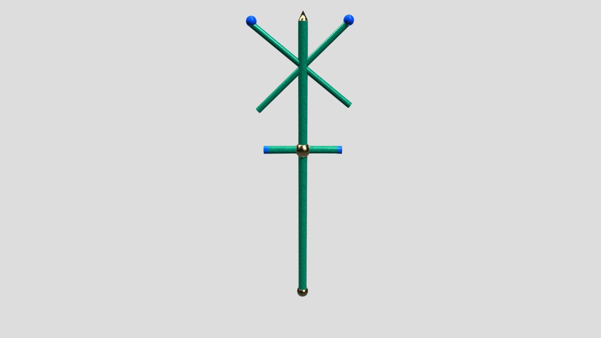 water staff - 3D model by 4rya44 [6d7dfaf] - Sketchfab