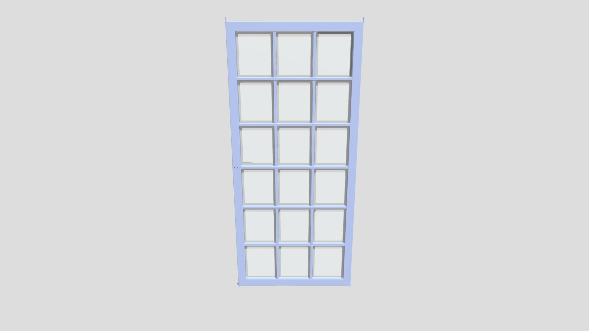 Deur met ruit - 3D model by Mycloudfactory [6d7e455] - Sketchfab