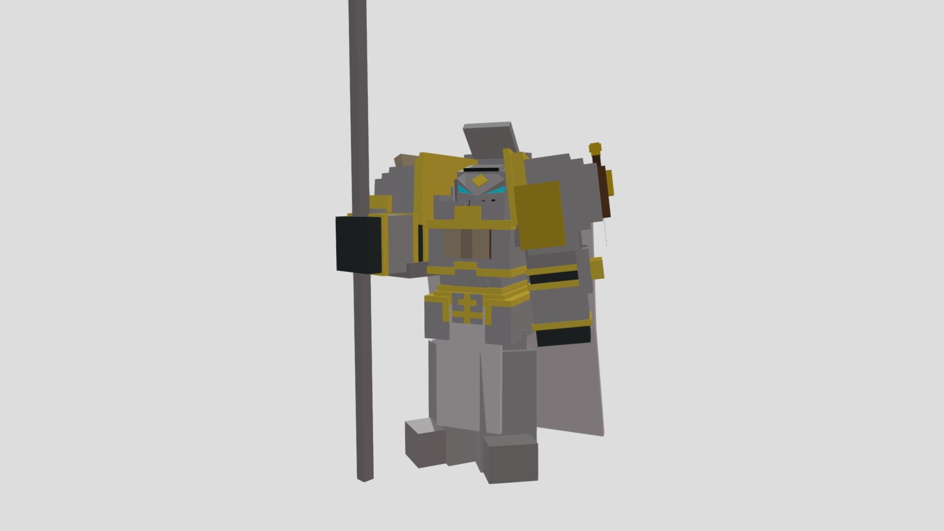 Warhammer 40,000 Grey Knight - Download Free 3D model by Block Forge ...