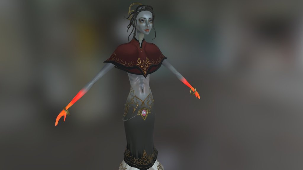 Serafi Texture Pass 1 - 3D model by Lauren H. McKenzie (@revois ...