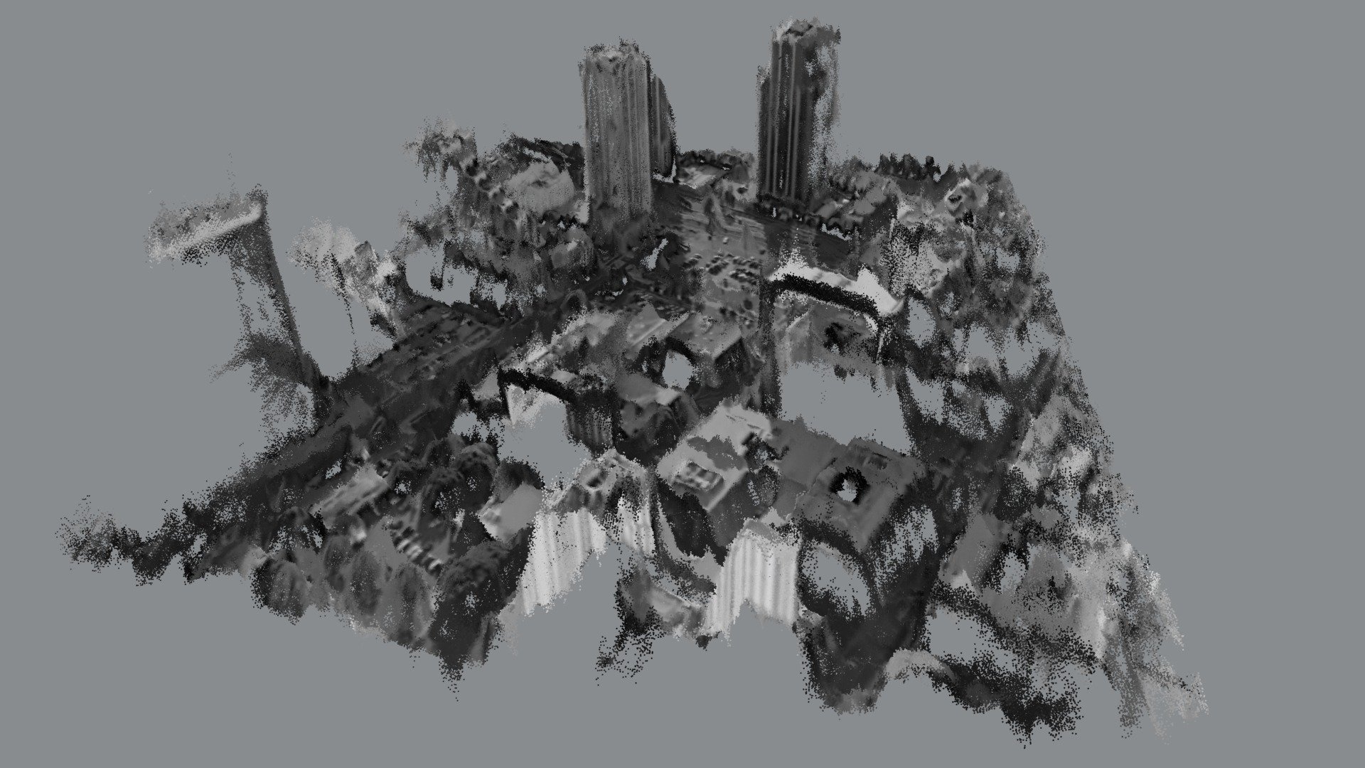 City 3D Scan - Full Point Map with colors - 3D model by Perspectiv ...