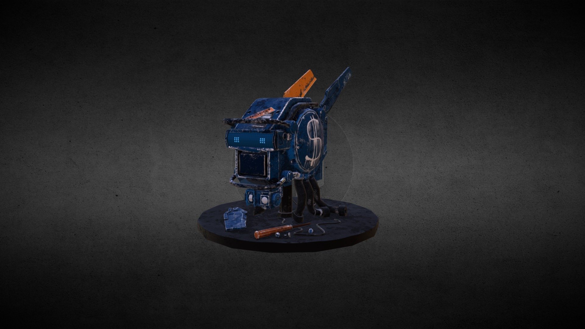 Chappie - 3D model by gabshega [6d7fc39] - Sketchfab