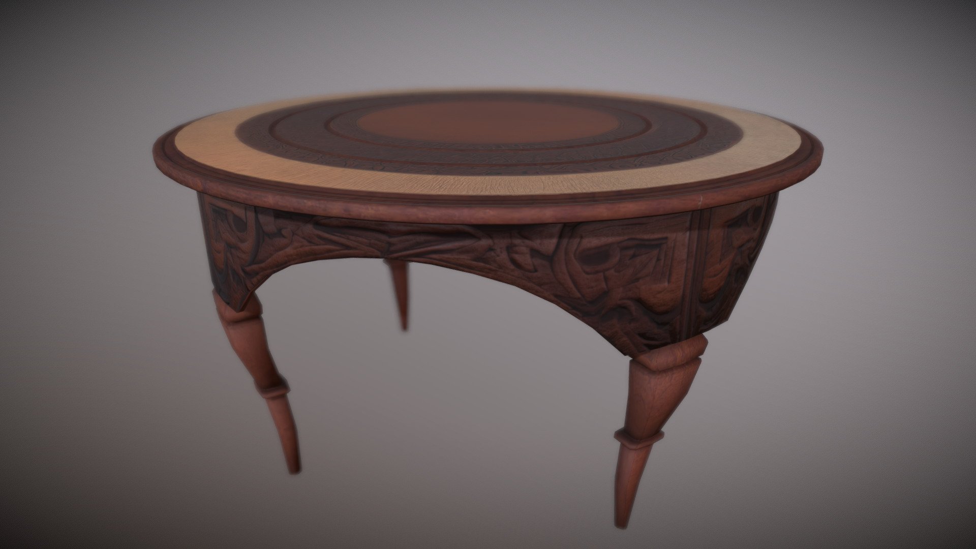 Antique Table 02 - 3D model by EVERRIME [6d7ffe3] - Sketchfab