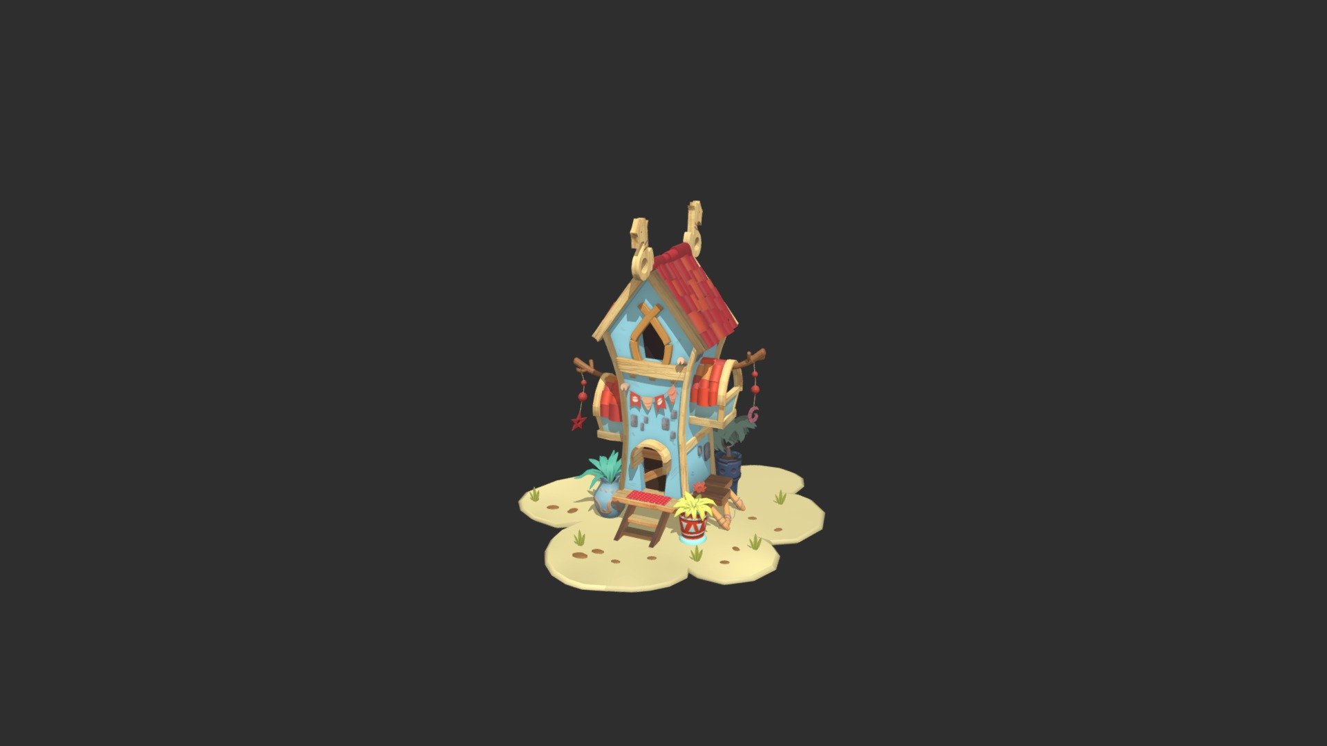 Shack Model - 3D model by casandra_ch (@dvastatorr) [6d800fd] - Sketchfab
