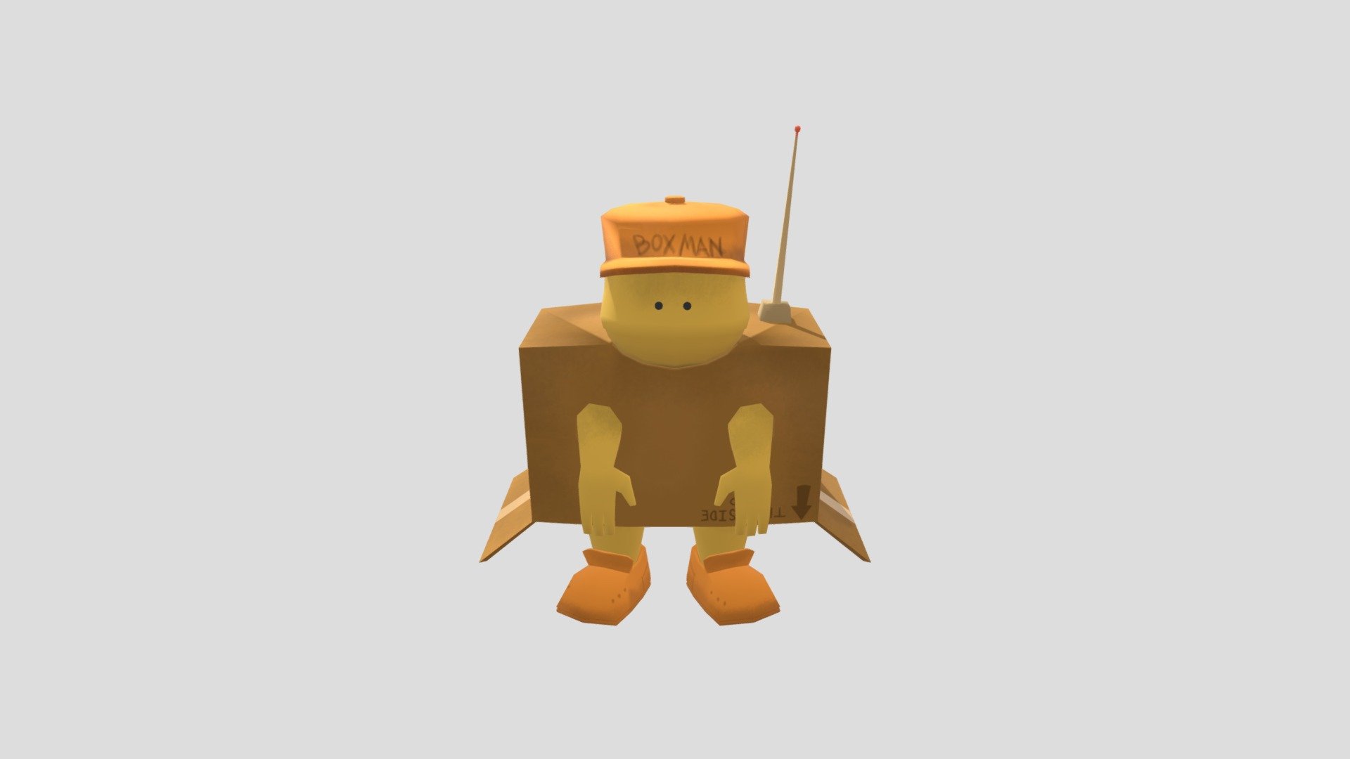 Box Man - 3D model by Mac (@PattyMacc) [6d83269] - Sketchfab
