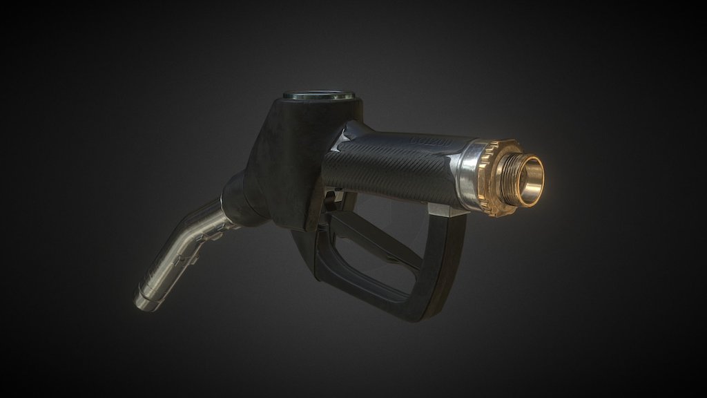 Fuel pump nozzle - 3D model by will (@willwilson) [6d8369d] - Sketchfab