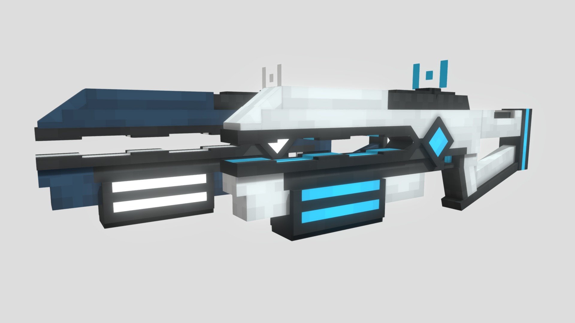 SCİ-Fİ ENERGY GUN - 3D model by Quizer [6d83b84] - Sketchfab