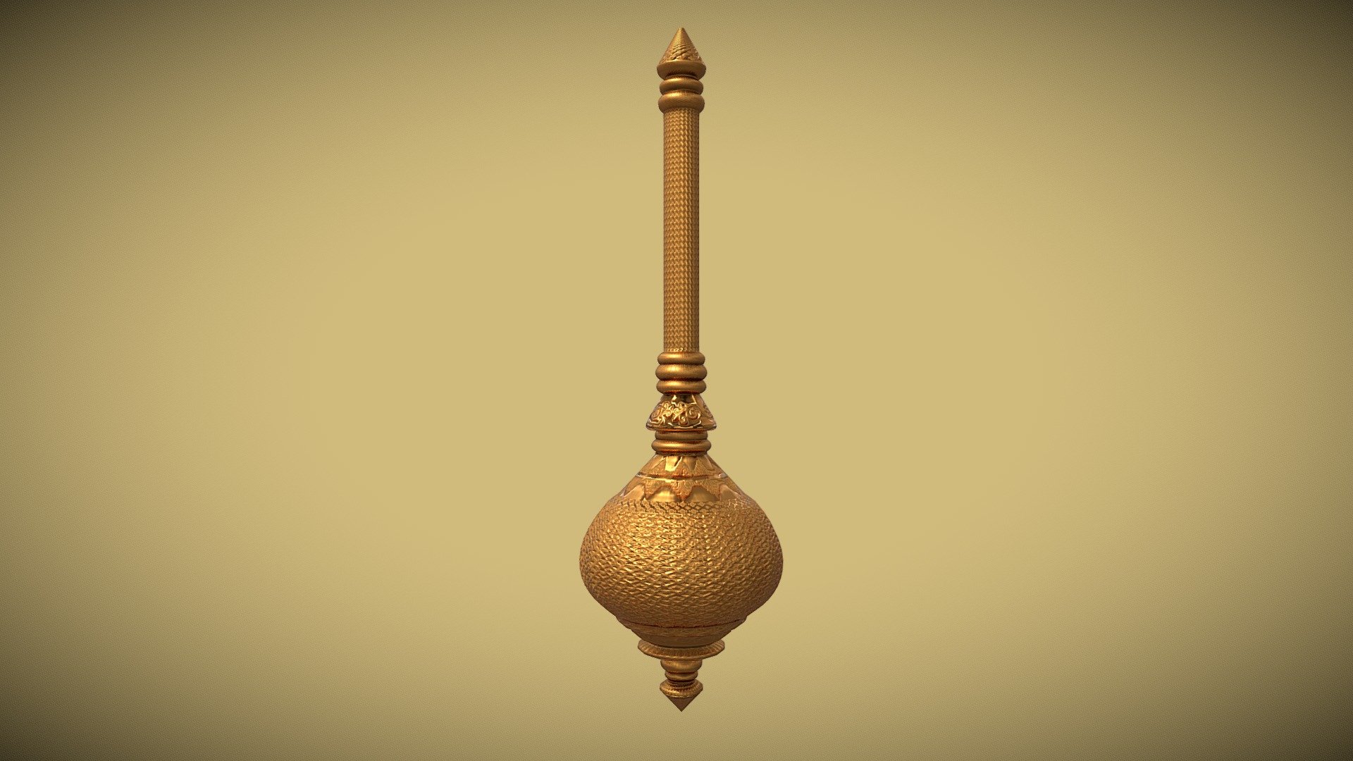Eastern God Weapon (Gada) (गदा) - Buy Royalty Free 3D model by SAXN ...
