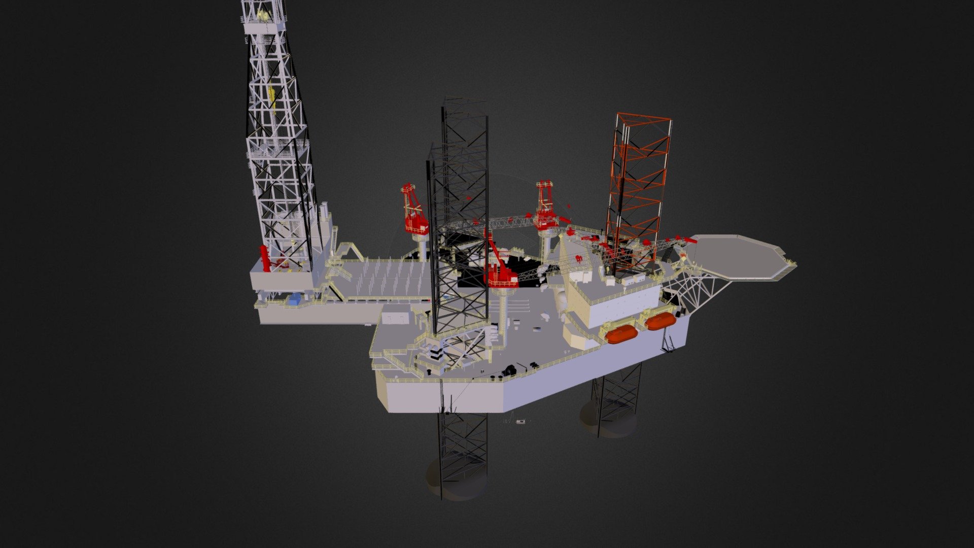 OilRig2.3DS - 3D model by maxdepondt [6d85036] - Sketchfab