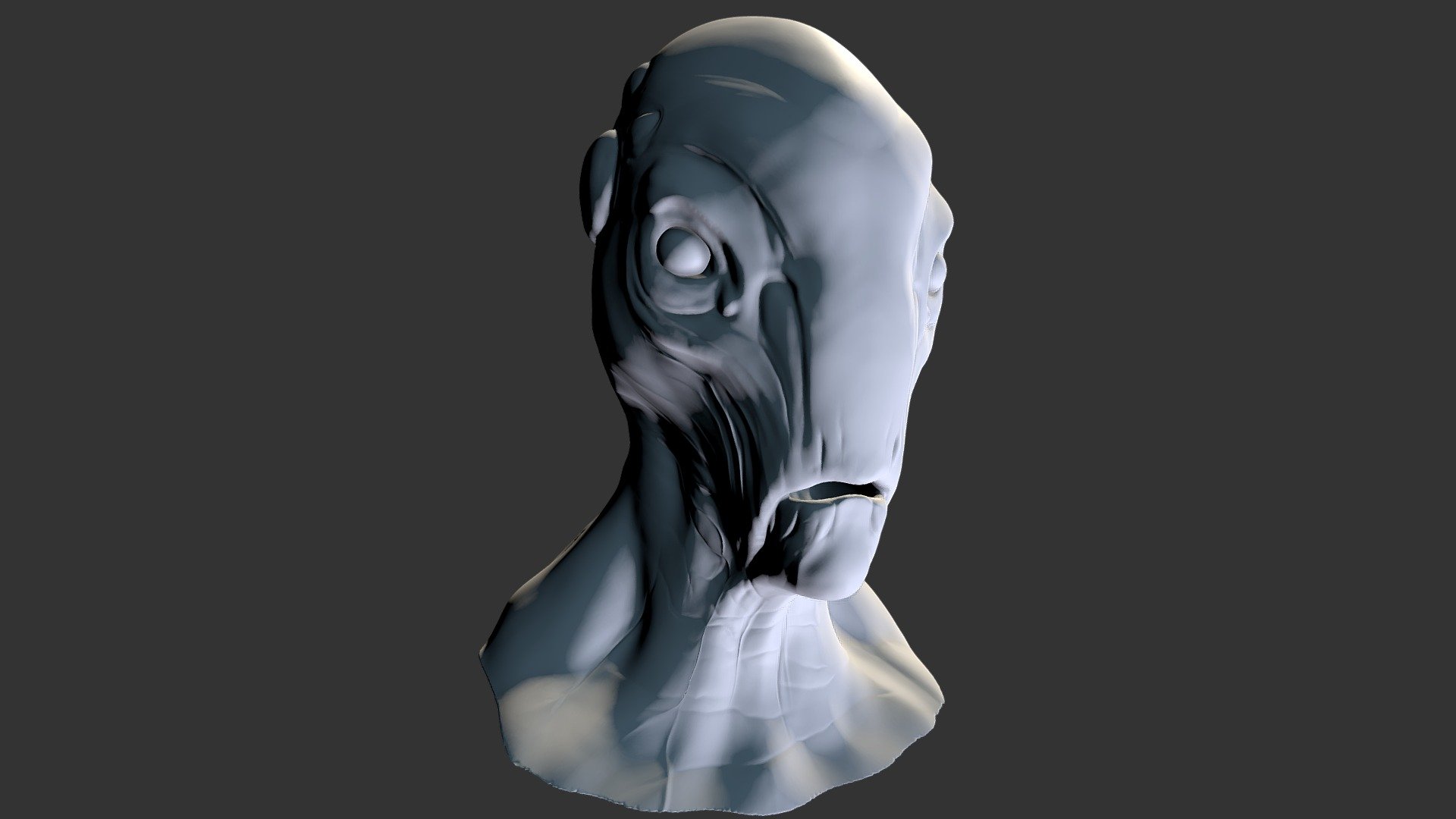 Creature Head Sculpt 9 - Buy Royalty Free 3D model by Rumpelstiltskin ...