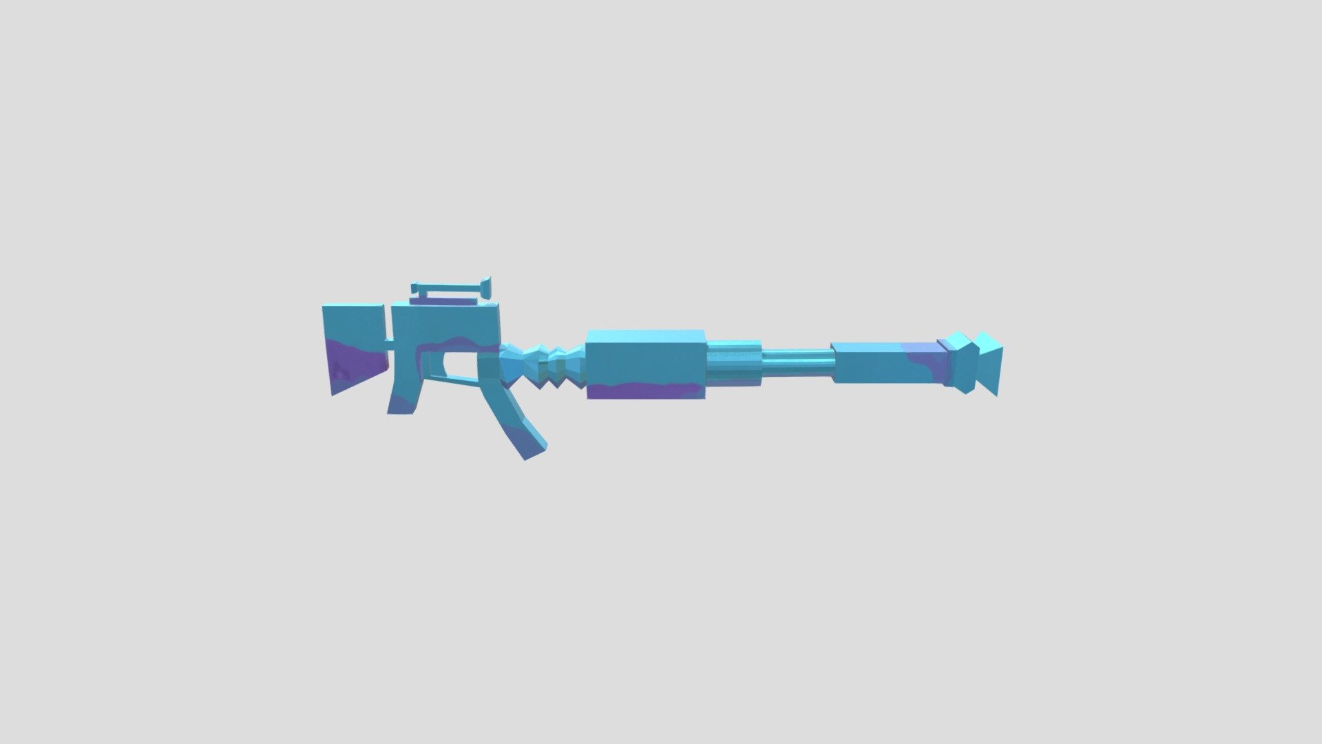 Gun asset - 3D Asset Creation Assignment - 3D model by nini (@puppiowo ...