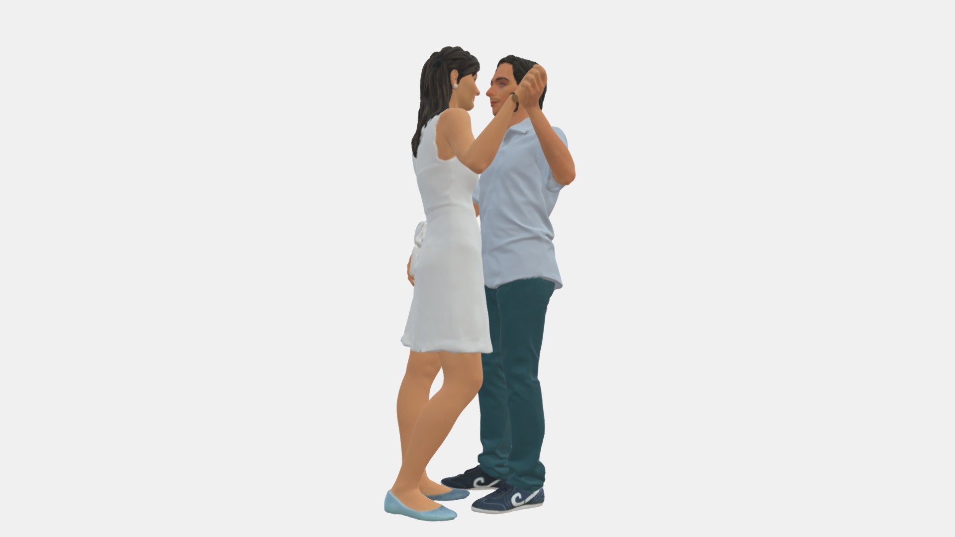 Man and woman dancing 0749 - Buy Royalty Free 3D model by 3DFarm ...