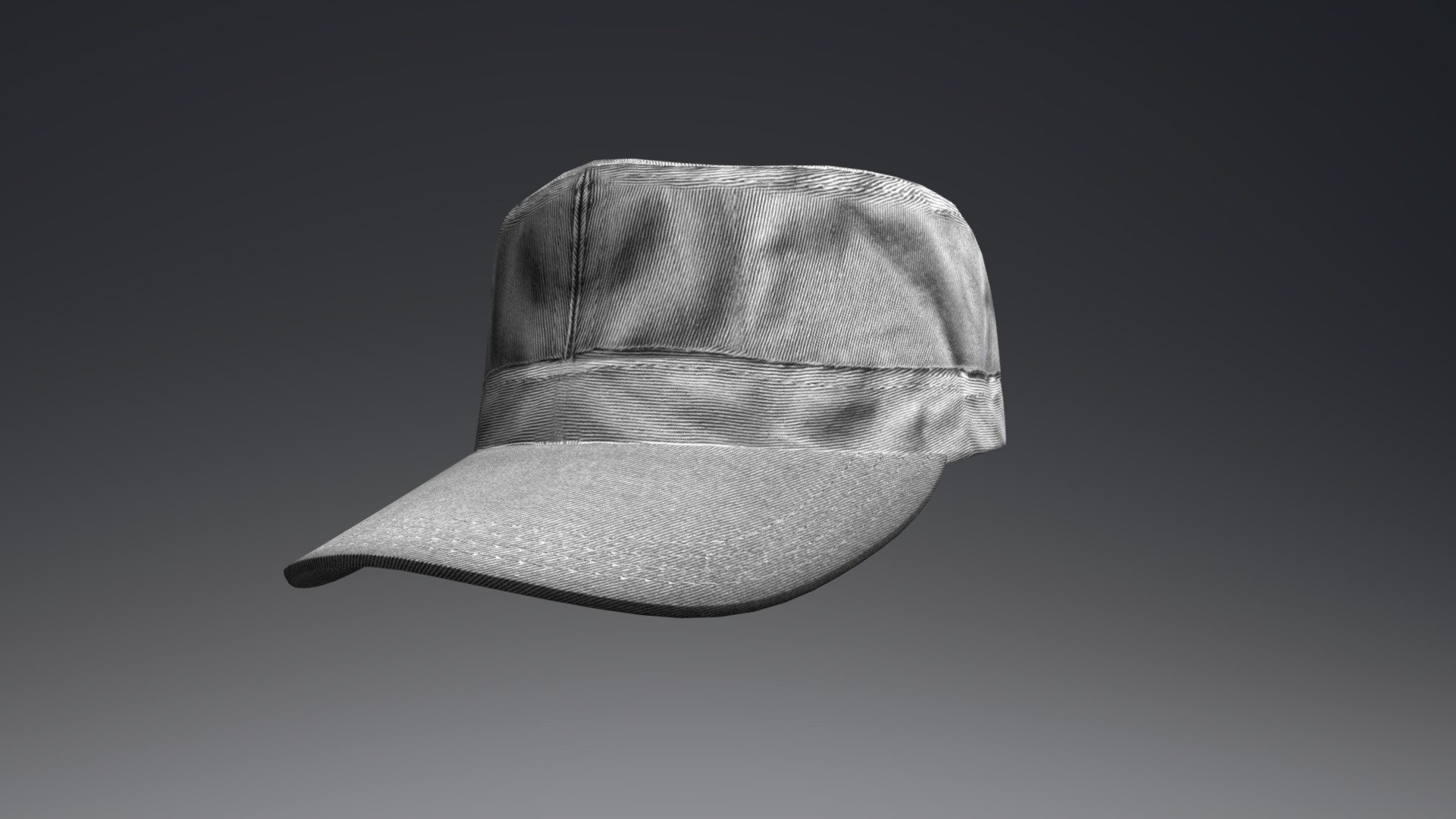 Patrol Hat (Grey) - Buy Royalty Free 3D model by shimtimultimedia ...