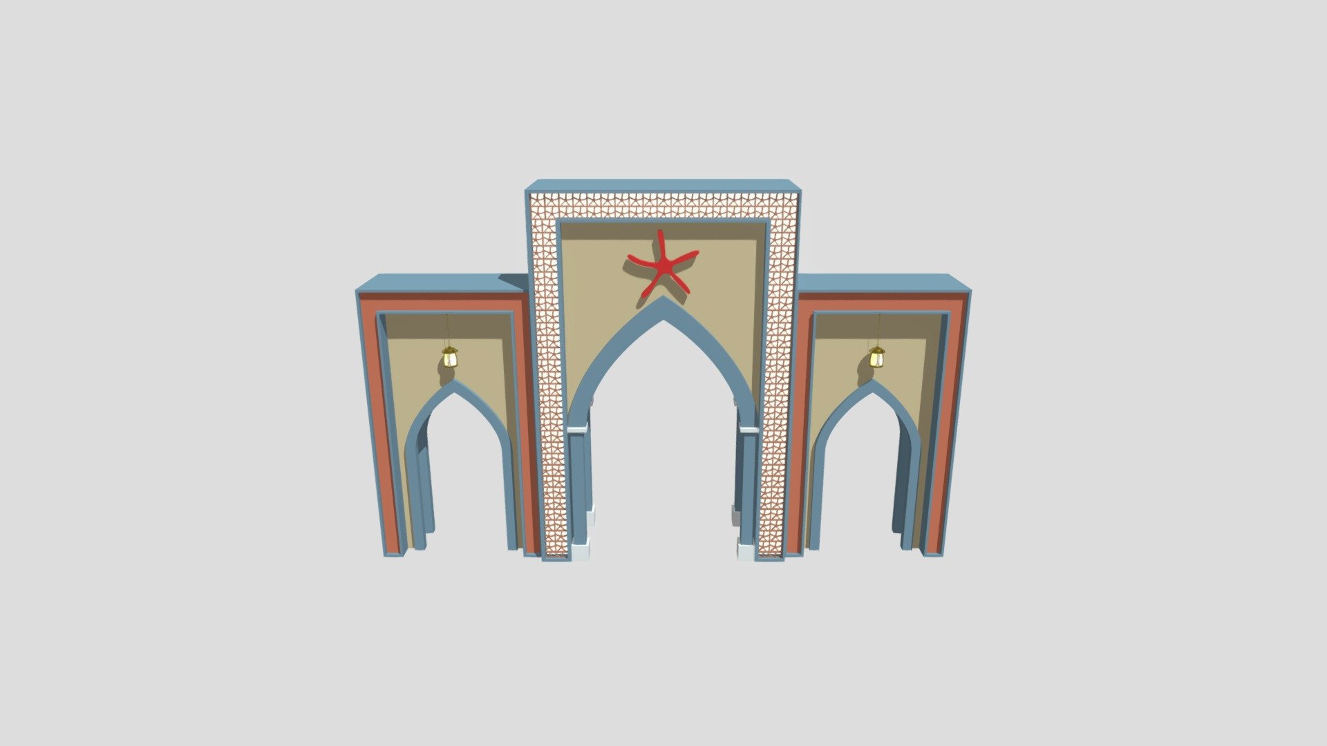 gate - 3D model by momenelsaqa [6d875e2] - Sketchfab