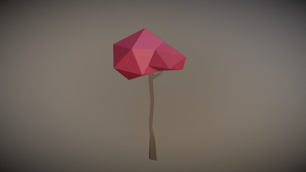 Low poly tree - 3D model by Vincent Lafon (@ScaredByTheGhast) [6d87bc7 ...