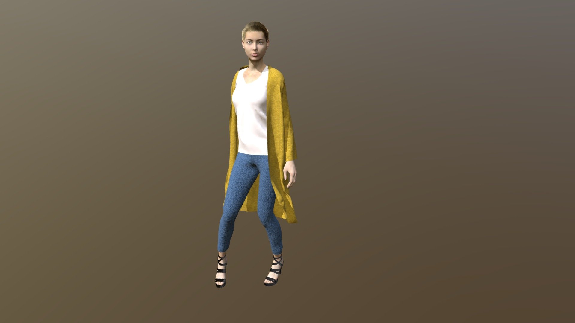 Fall Outfit - 3D model by Katjung [6d88284] - Sketchfab