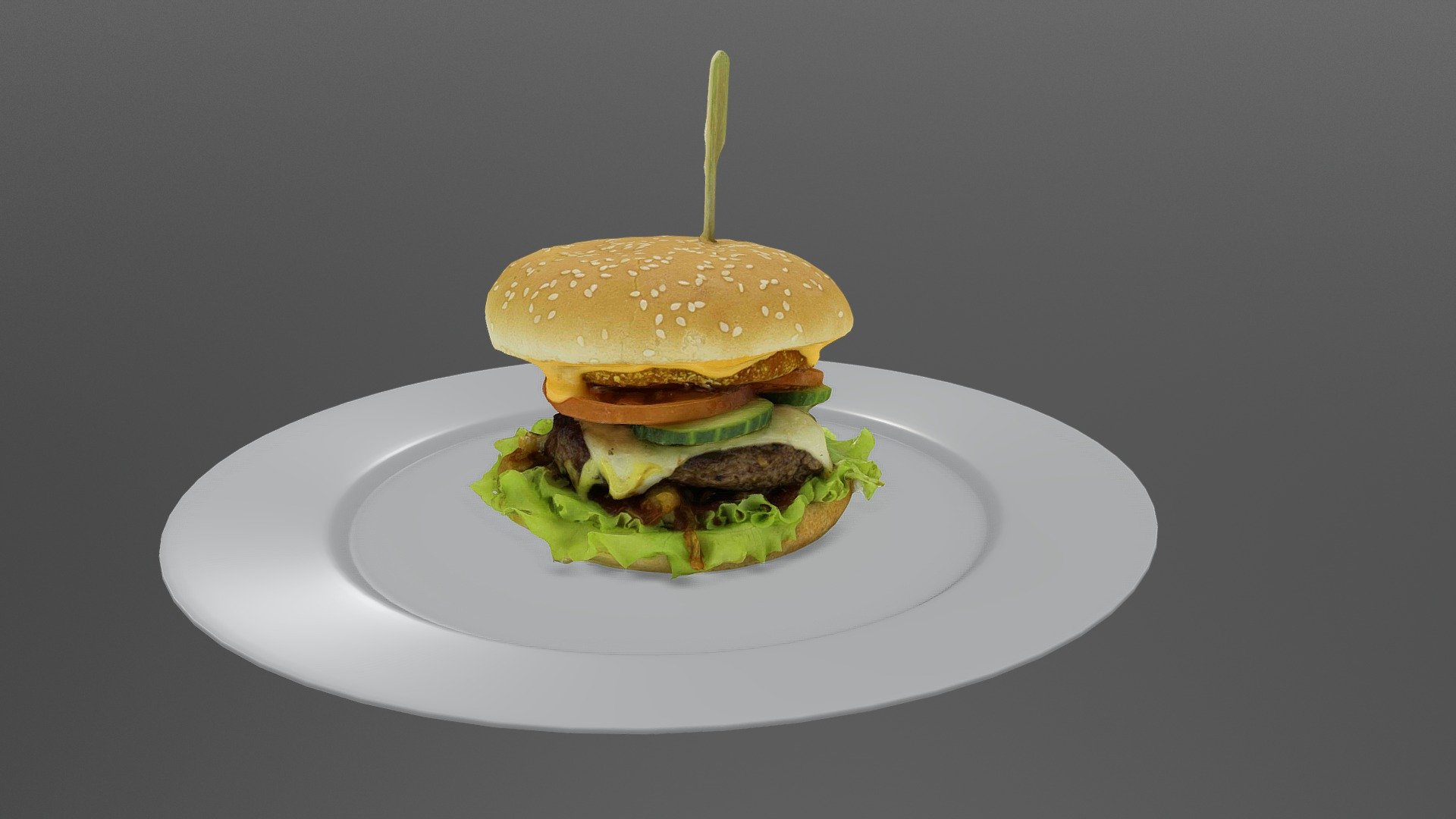 ARMY BURGERS: Дембель - 3D model by Menu AR (@menu_ar) [6d88921 ...