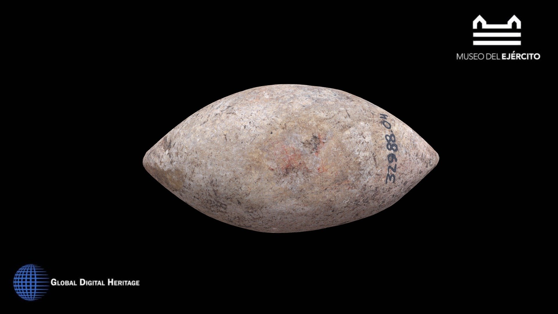 Roman sling projectile - Download Free 3D model by Global Digital ...