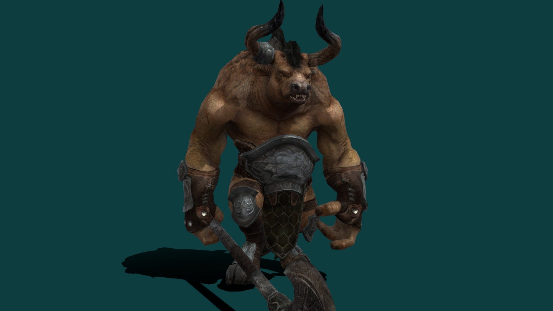 Minotaurs - Download Free 3D model by Vasian-Digital3D [6d89706 ...