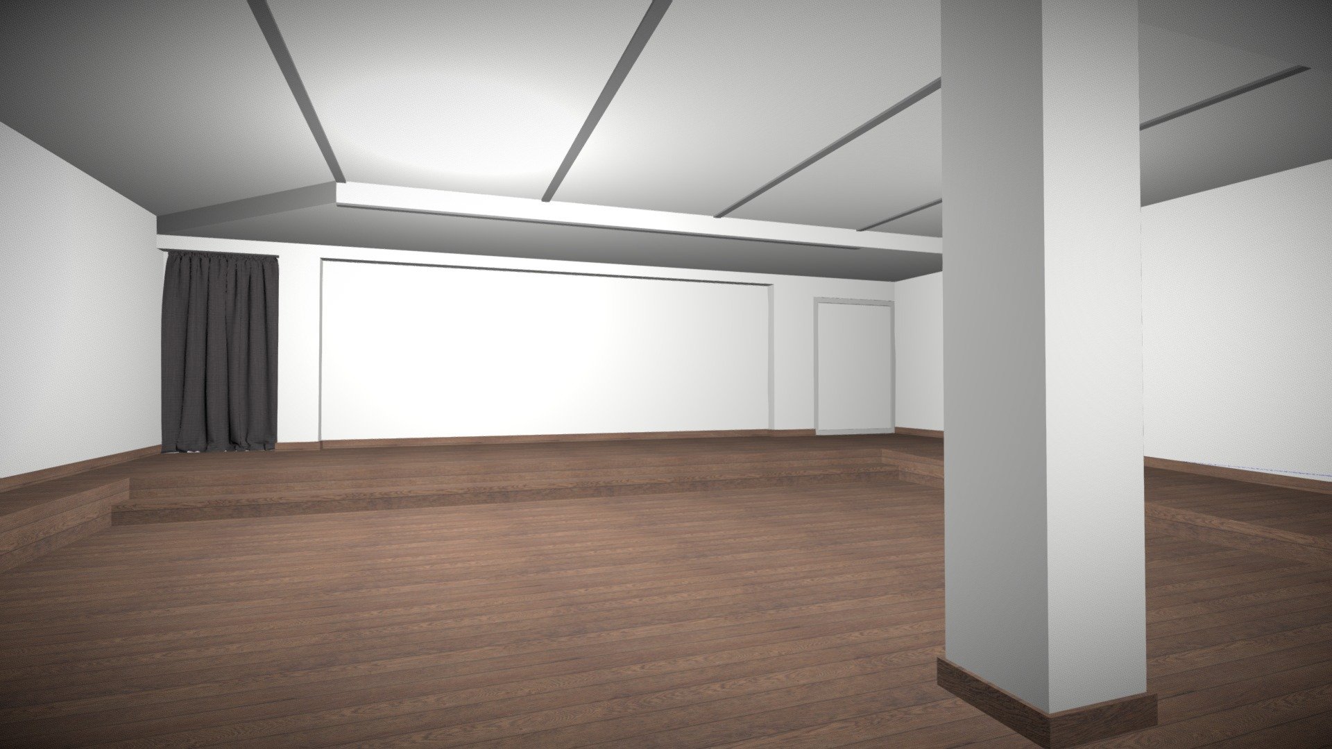 Galeria ACERT - 3D model by Carlos Trancoso (@caft) [6d8a1fd] - Sketchfab