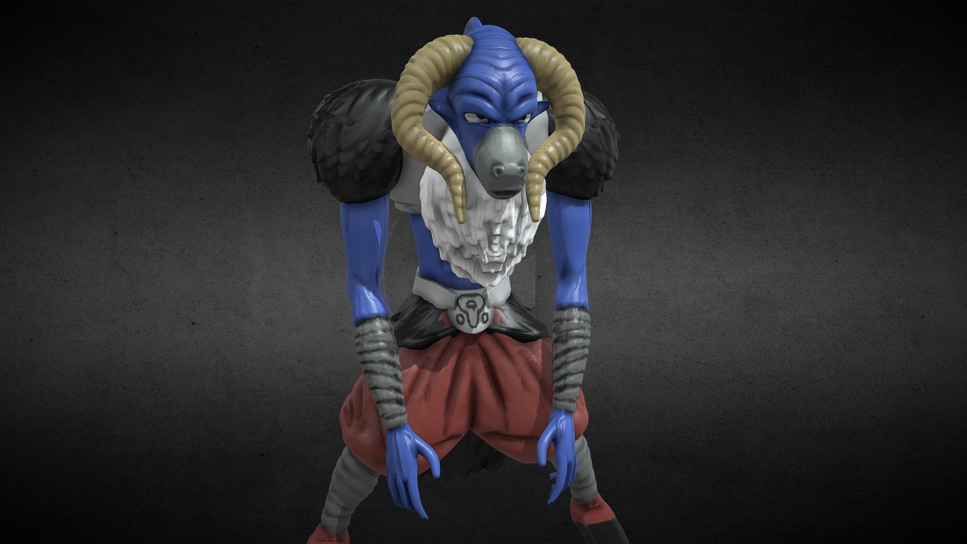 Moro - Dragon Ball Super Villain - Download Free 3D model by Christian ...