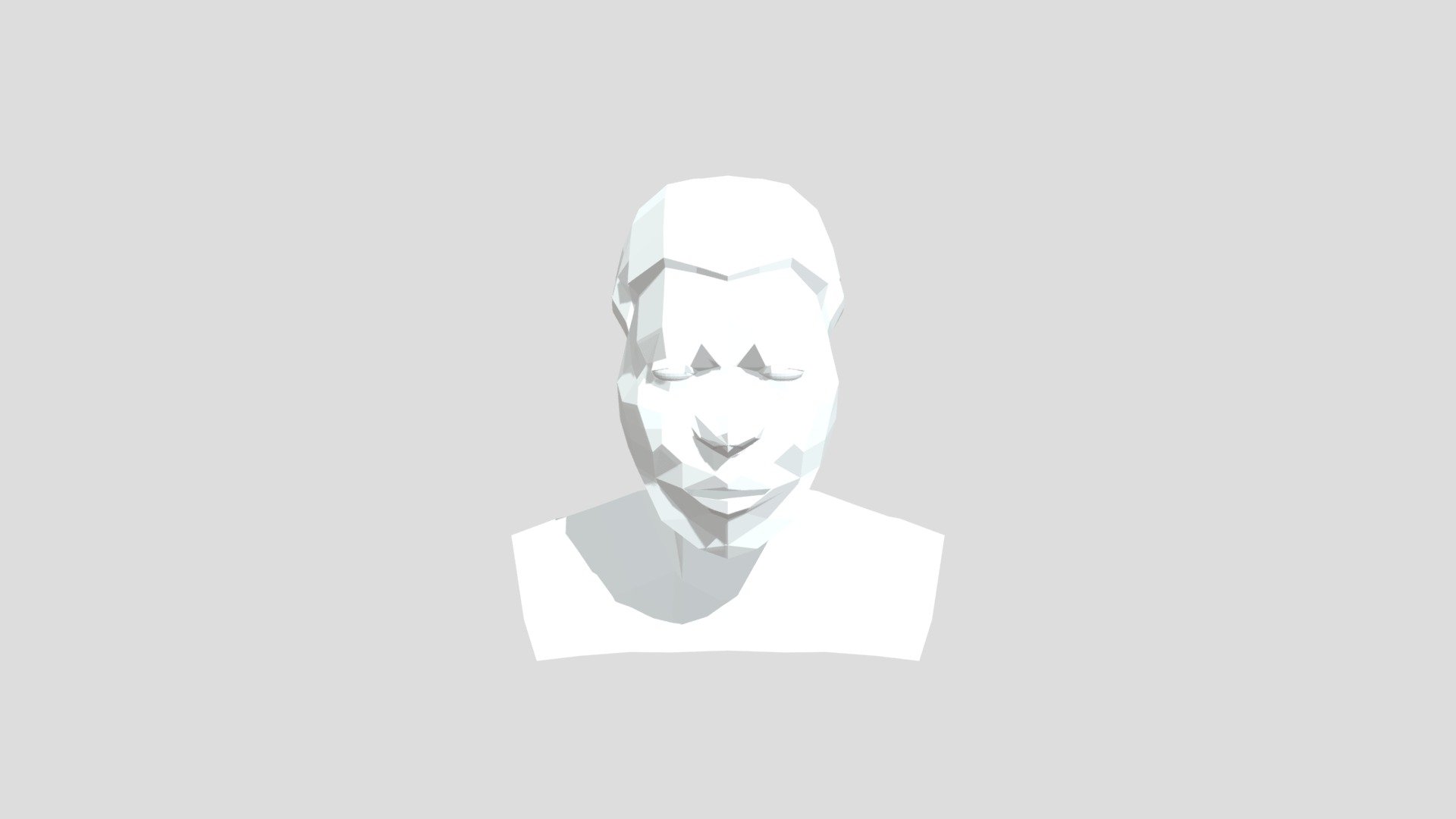 Self Portrait-untextured - 3D model by Jordansee [6d8af76] - Sketchfab