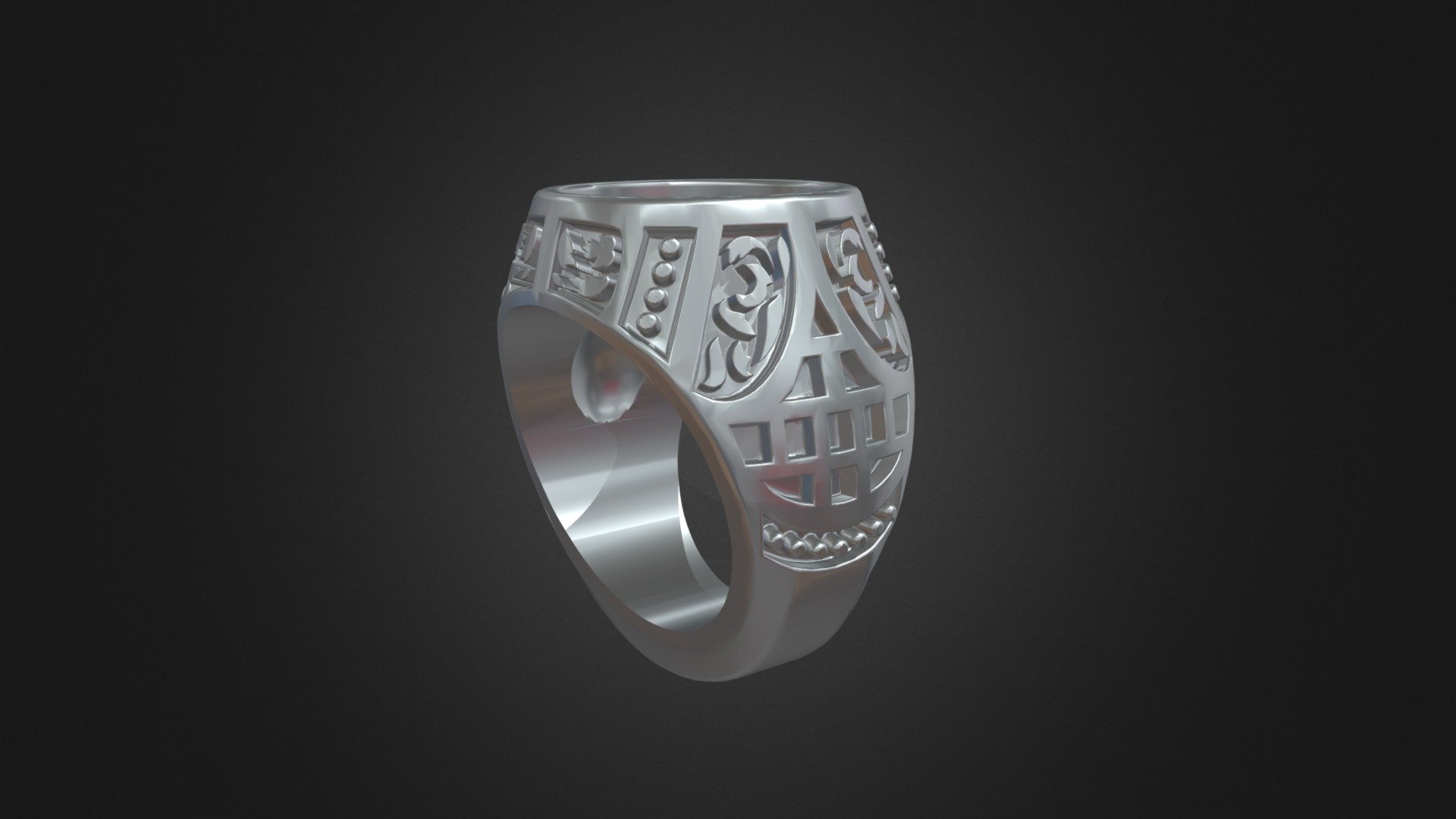 Printable 3D Men Ring - 3D model by ahmadmakhdom [6d8b331] - Sketchfab