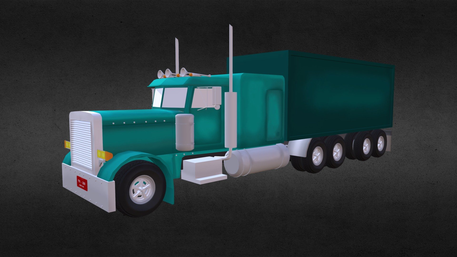 Leo Truck - 3D model by HSIEH CHI (@yearn478) [6d8ba30] - Sketchfab