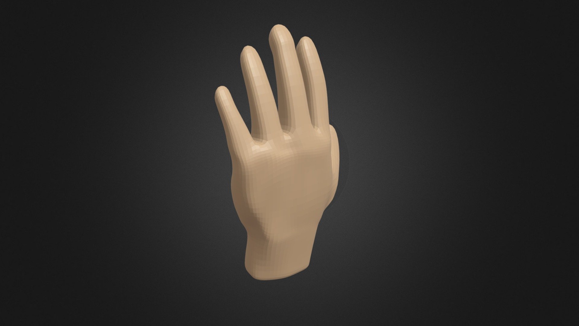 Basic Hand - Download Free 3D model by ivannaconcha [6d8c2e1] - Sketchfab