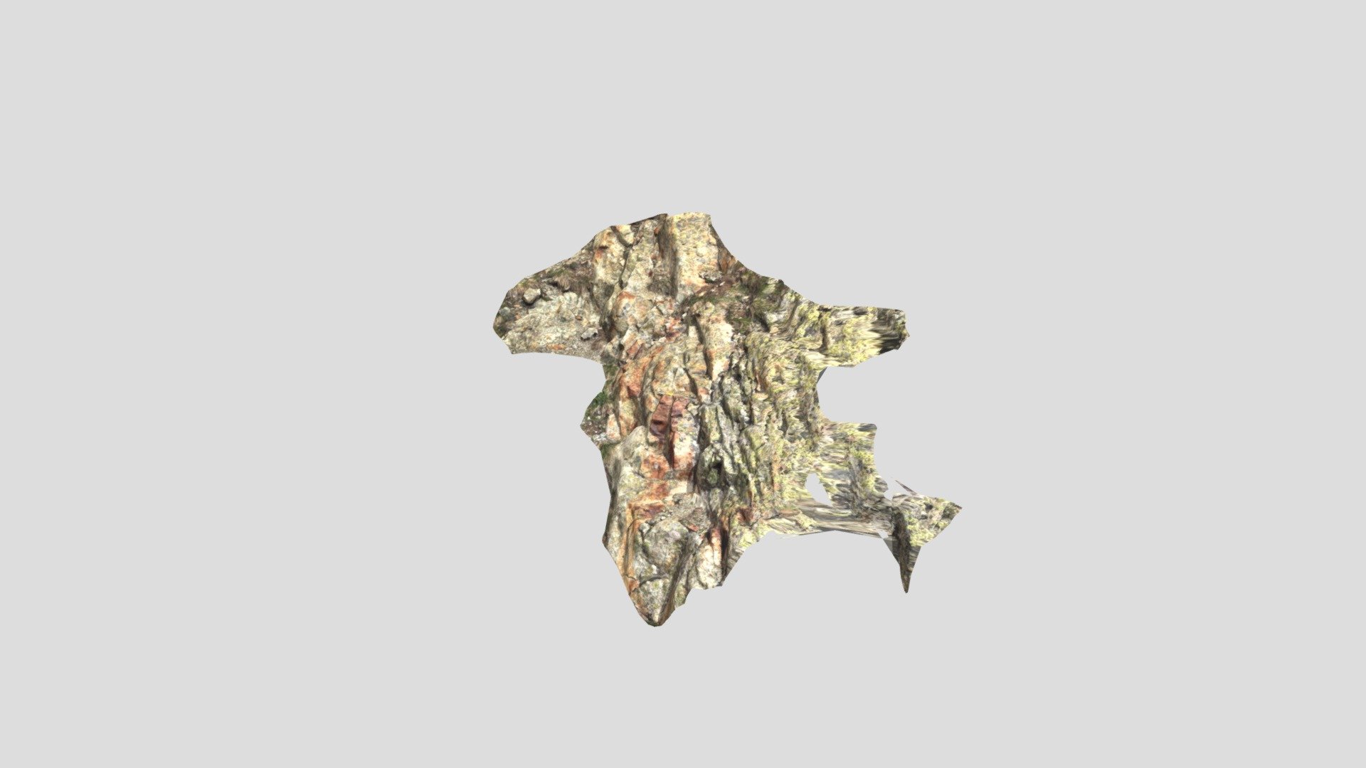 STOP 3.2 - Mesocratic gabbro and porphyrite - 3D model by 3GEO ...