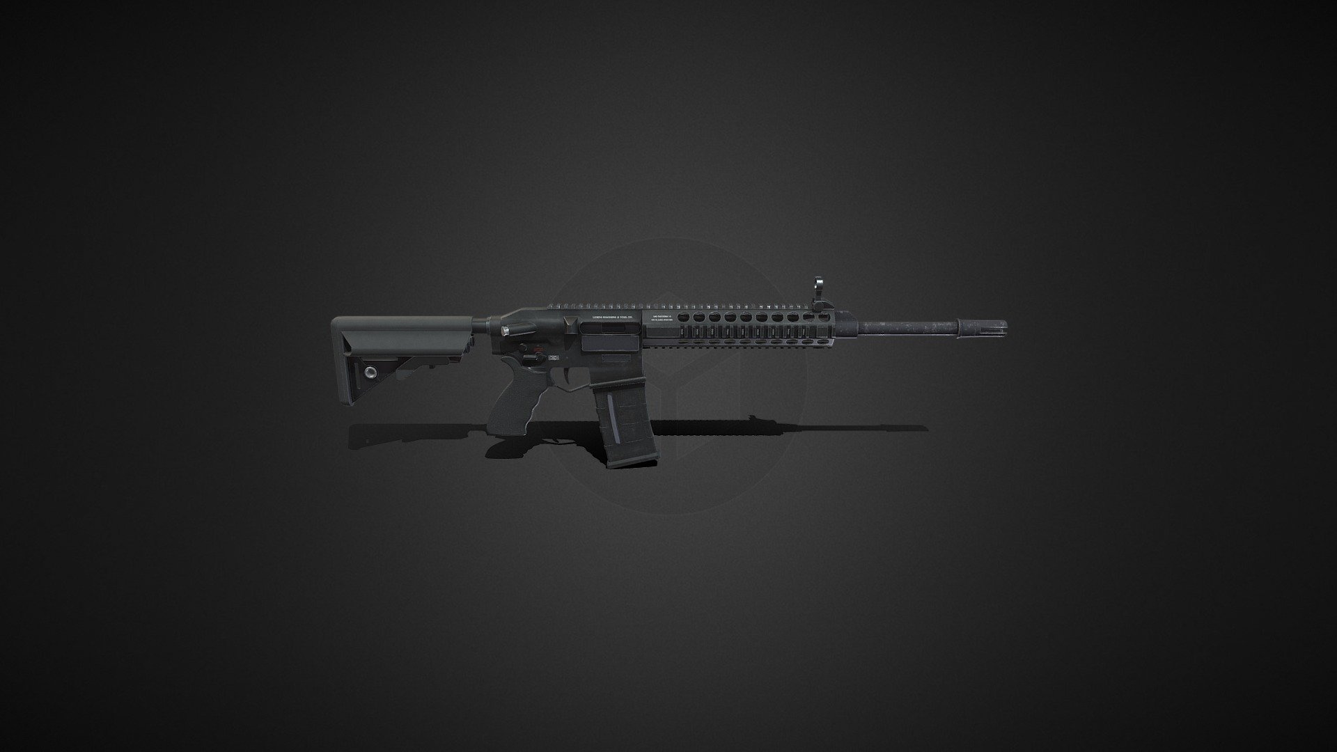 New Zealand Reference Rifle - LMT - 3D model by SteveDumortier [6d8c3eb ...