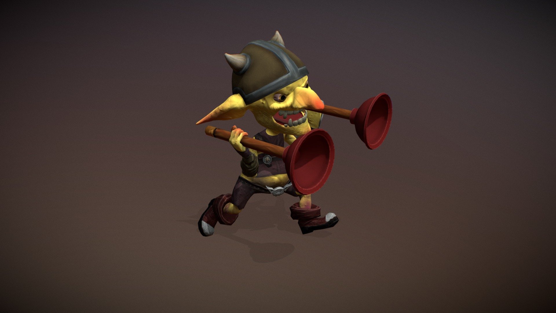 Goblin - Change weapons Animation - 3D model by os.arch (@os.gkeylab ...