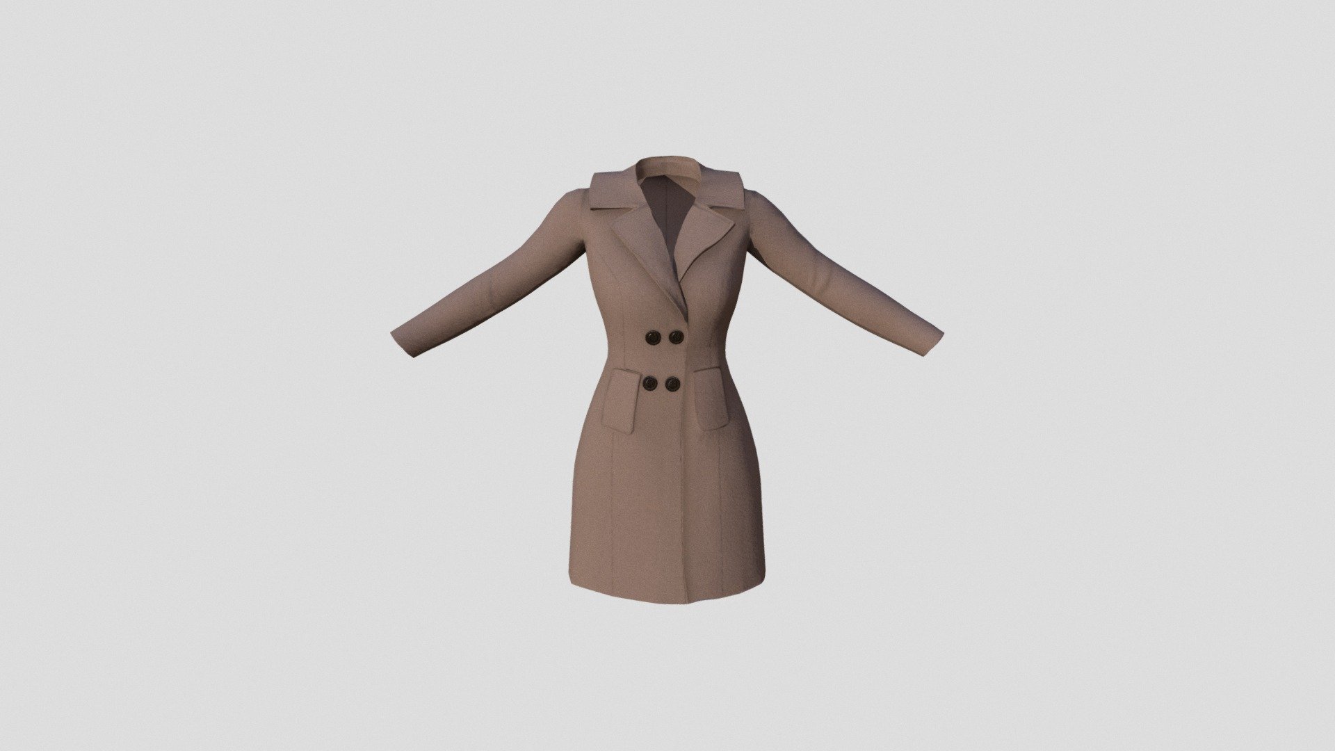 Trench Coat Model Game Res - 3D model by jdbratcher [6d8e09b] - Sketchfab