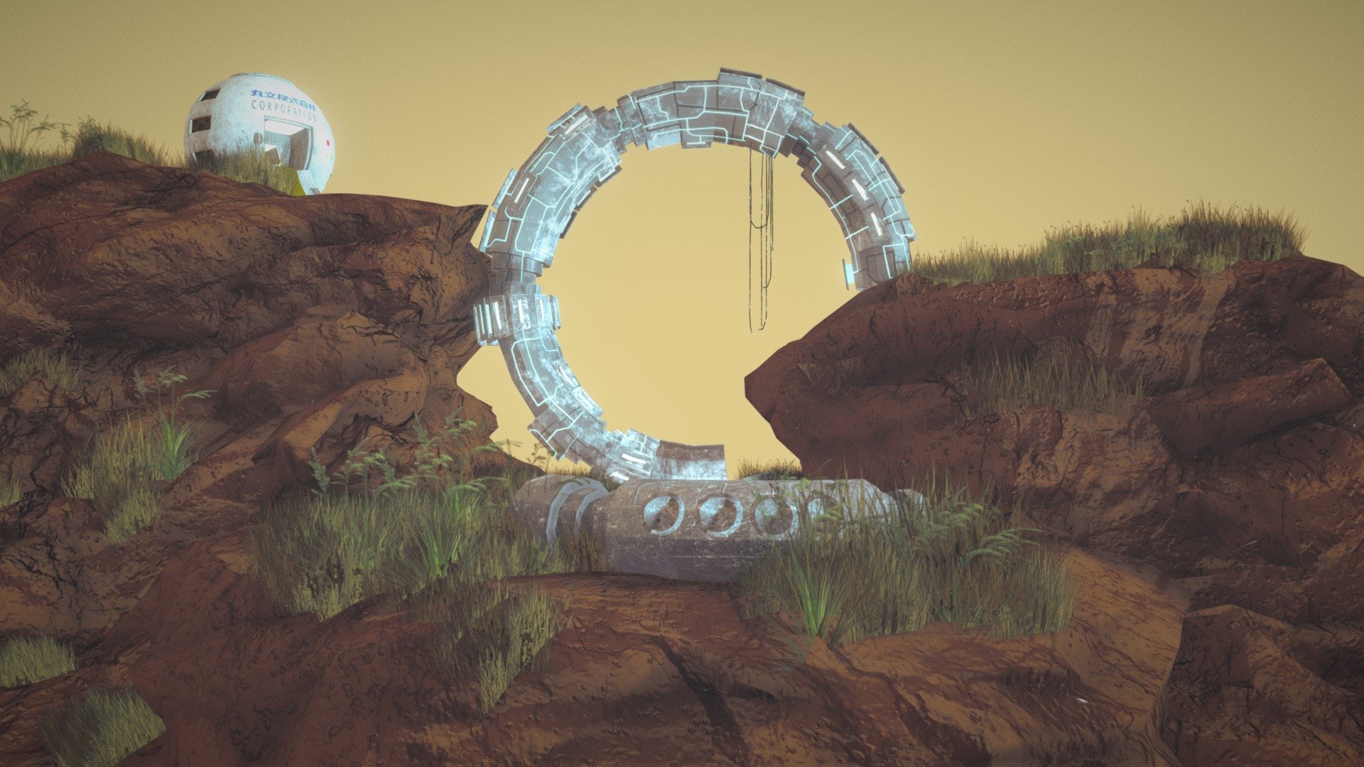 Alien's Hive - 3D model by TRNWLF [6d8e757] - Sketchfab