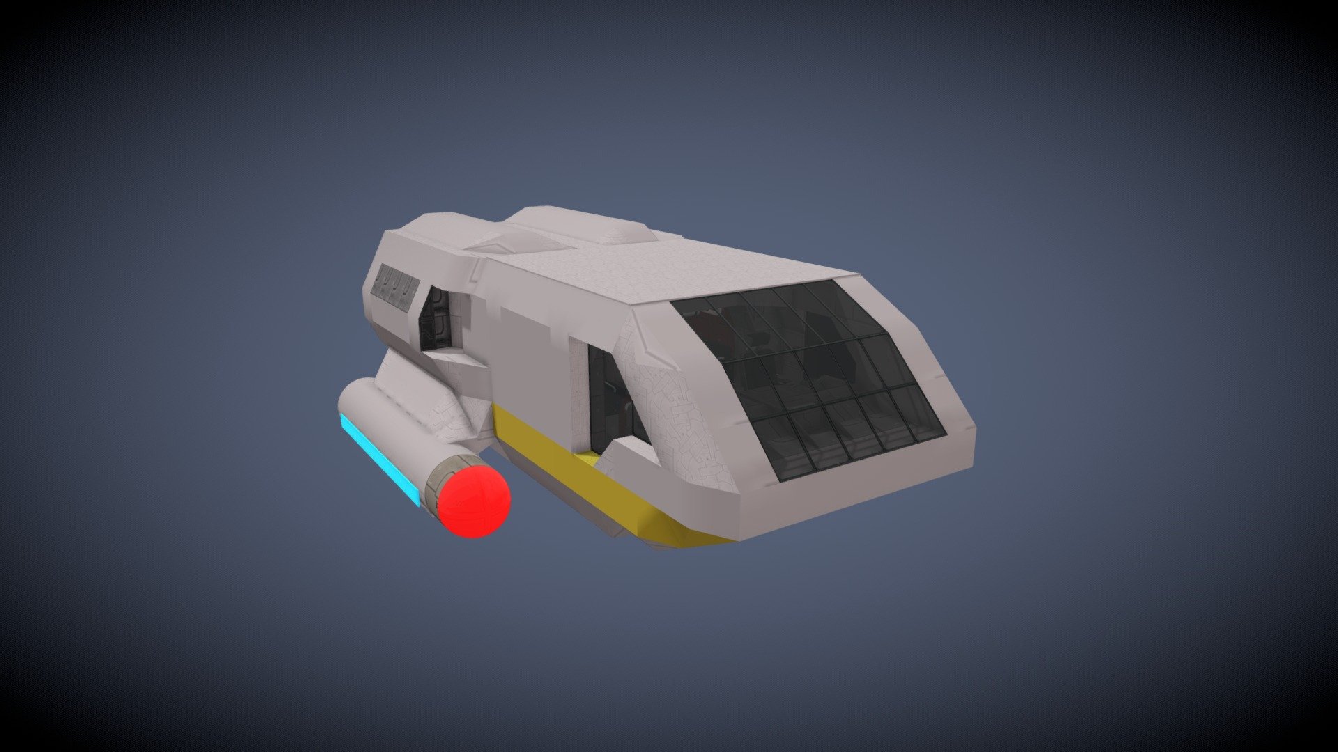 Type-6A Shuttlecraft Yosemite [Star Trek] - Download Free 3D model by ...