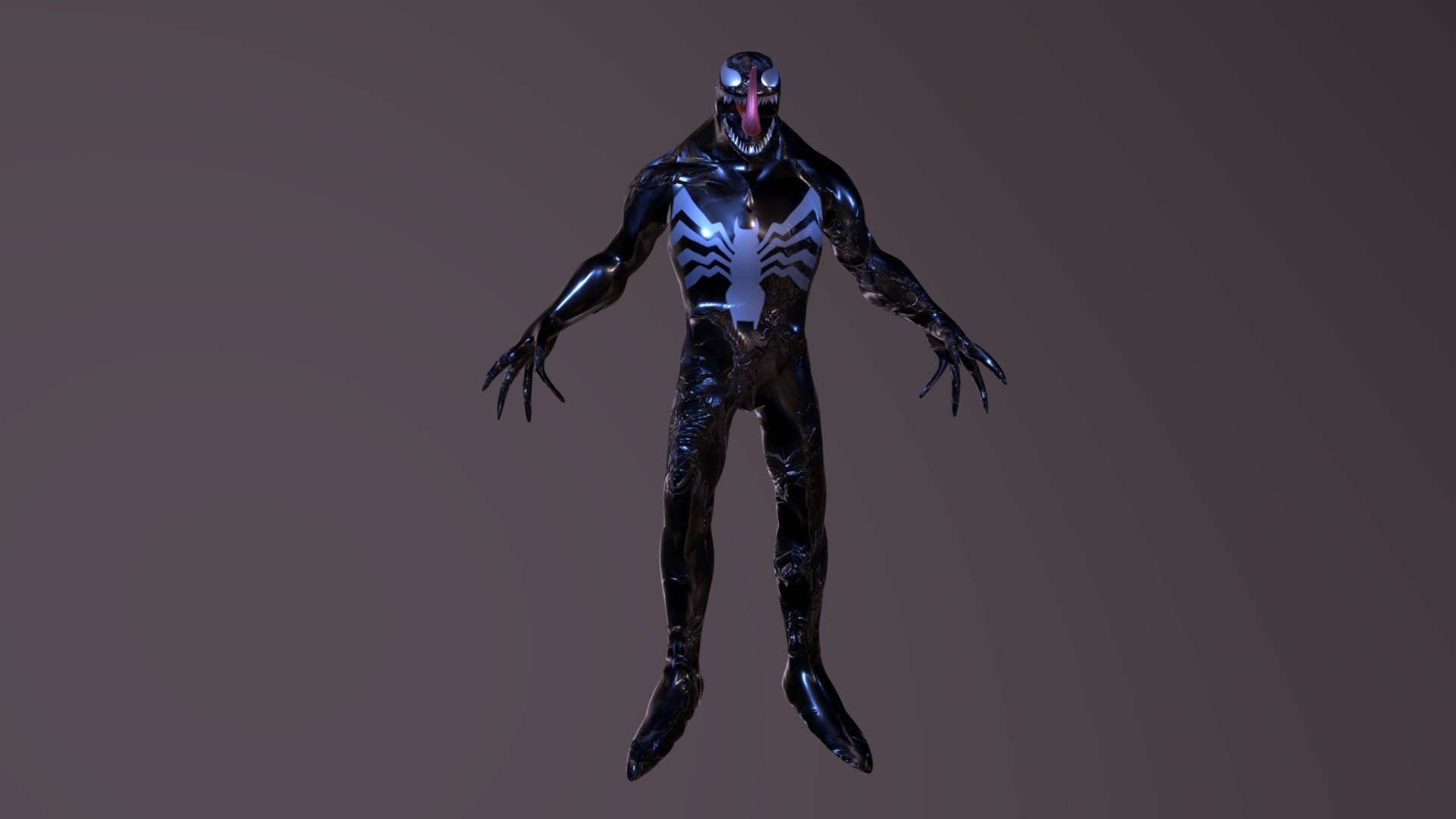 Venom - Download Free 3D model by BaconHunter [6d91d60] - Sketchfab