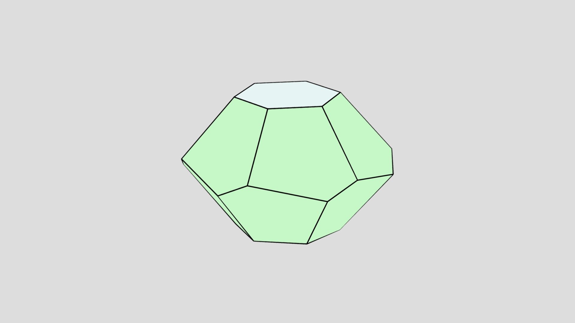 Truncated hexagonal trapezohedron - Download Free 3D model by ...