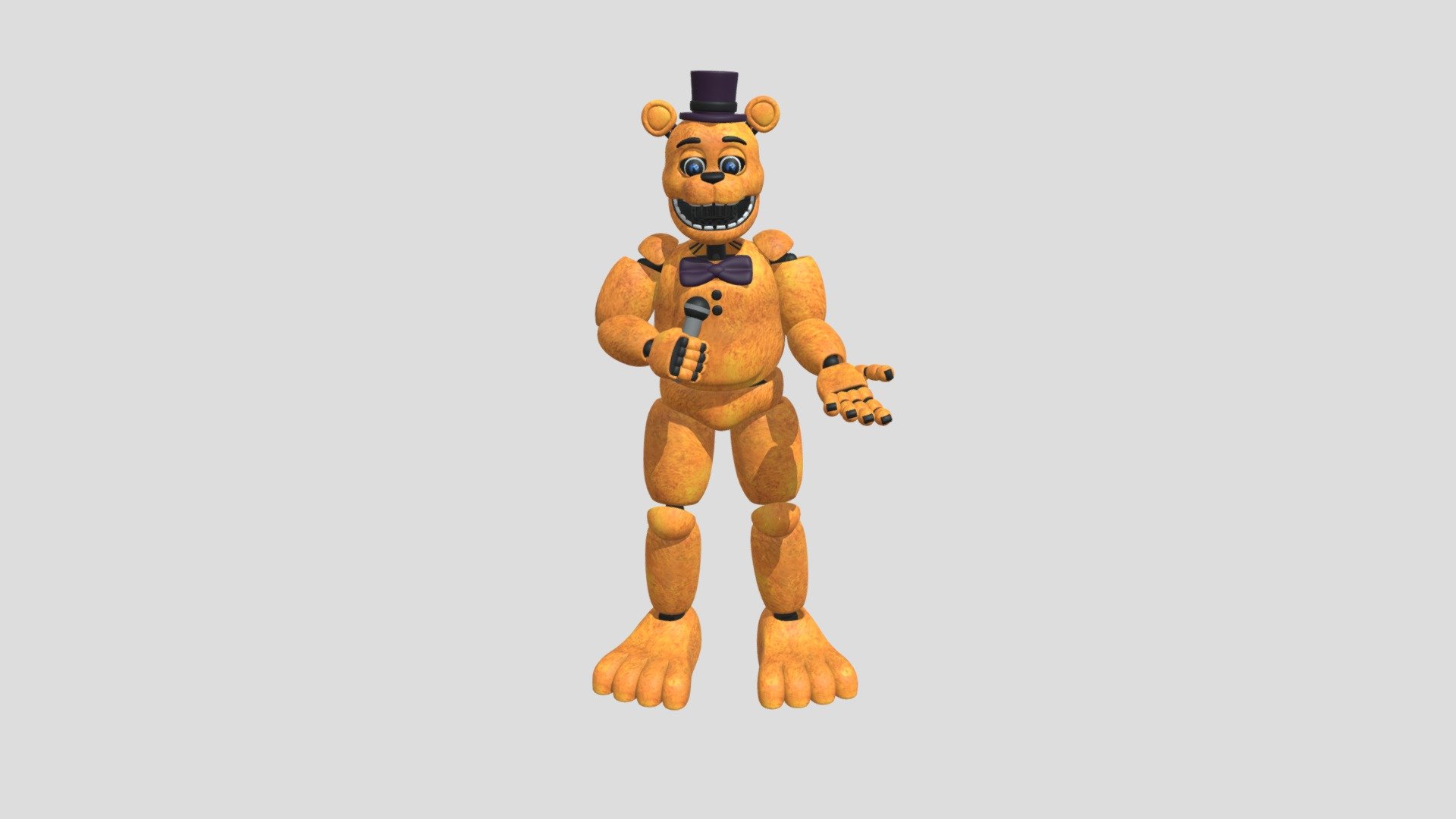 Fnaf_remake_fredbear - 3D model by quandaledingle66678 [6d93af9 ...