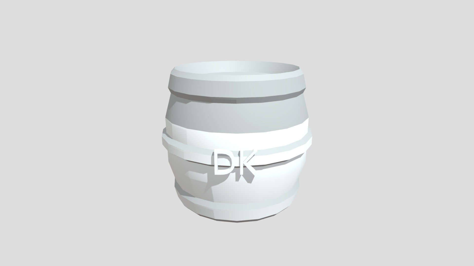 [Maya Practice] DK Barrel - 3D model by EmAycheEm423 [6d94a94] - Sketchfab