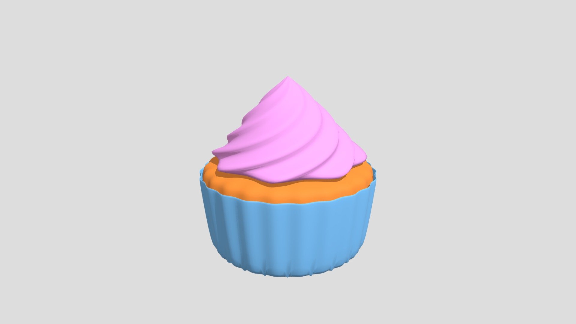 Cupcake - Download Free 3D model by MithunanJ [6d95274] - Sketchfab