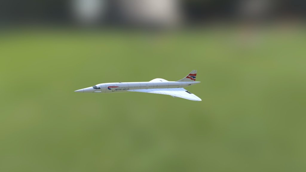 Concorde - Download Free 3D model by manilov.ap [6d95290] - Sketchfab