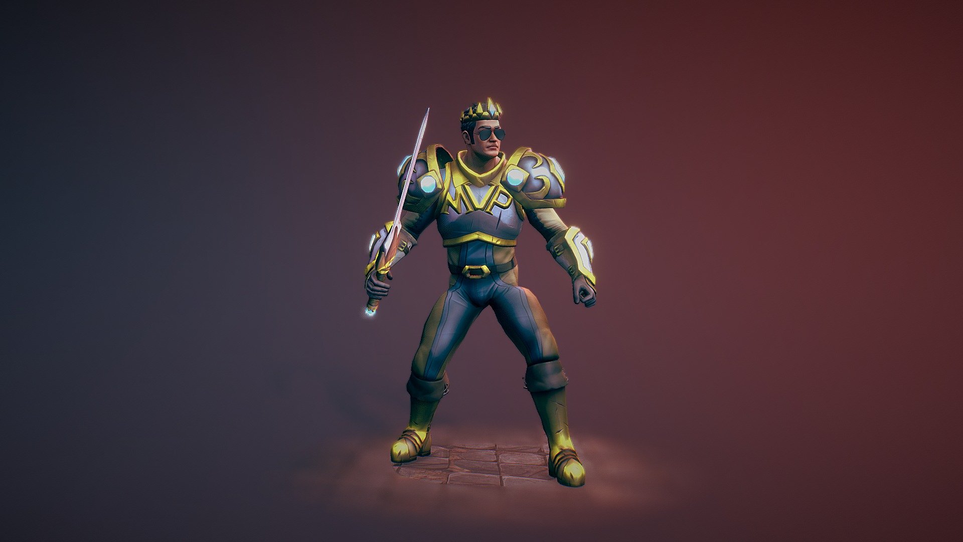 MVP Male - 3D model by Ashraful Mobin (@ashrafulmobin) [6d975e5 ...