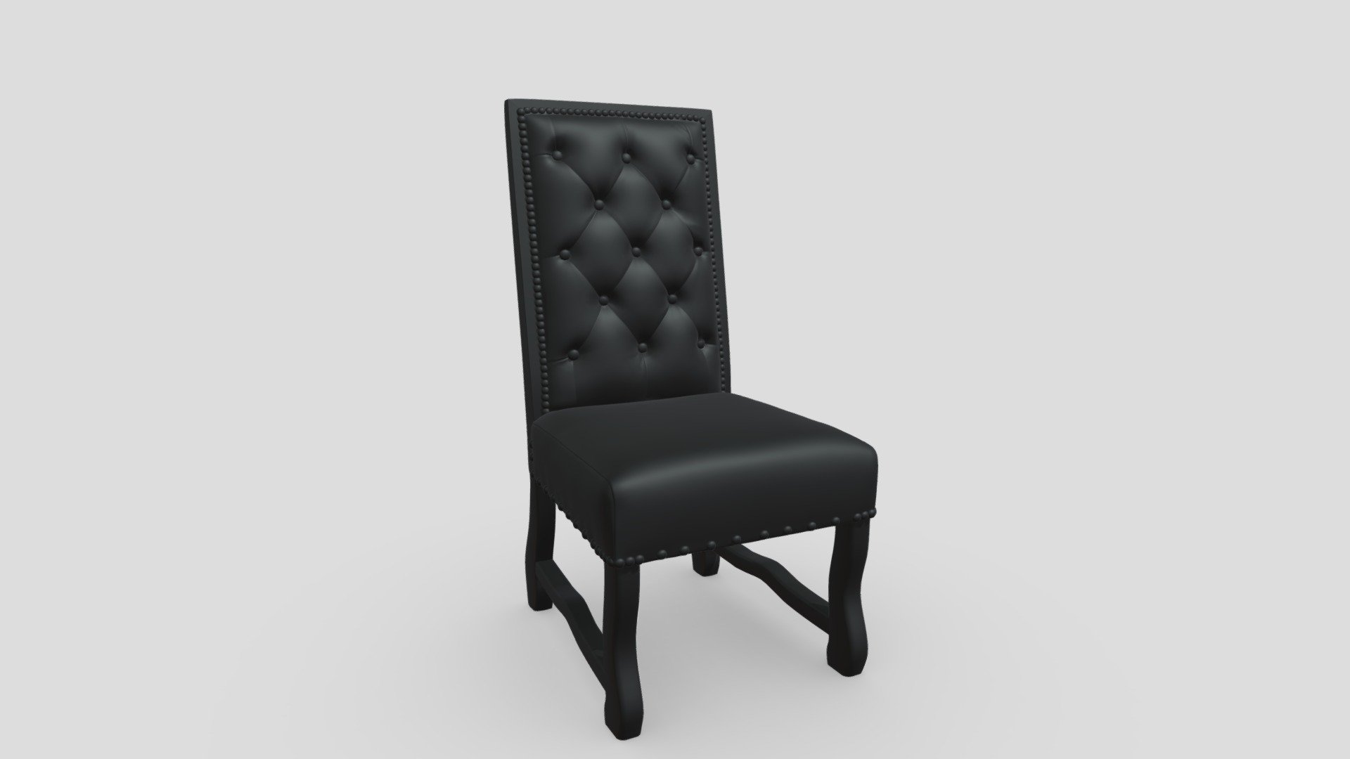 dining chair tufted - 3D model by DigitalDraping [6d97c4b] - Sketchfab