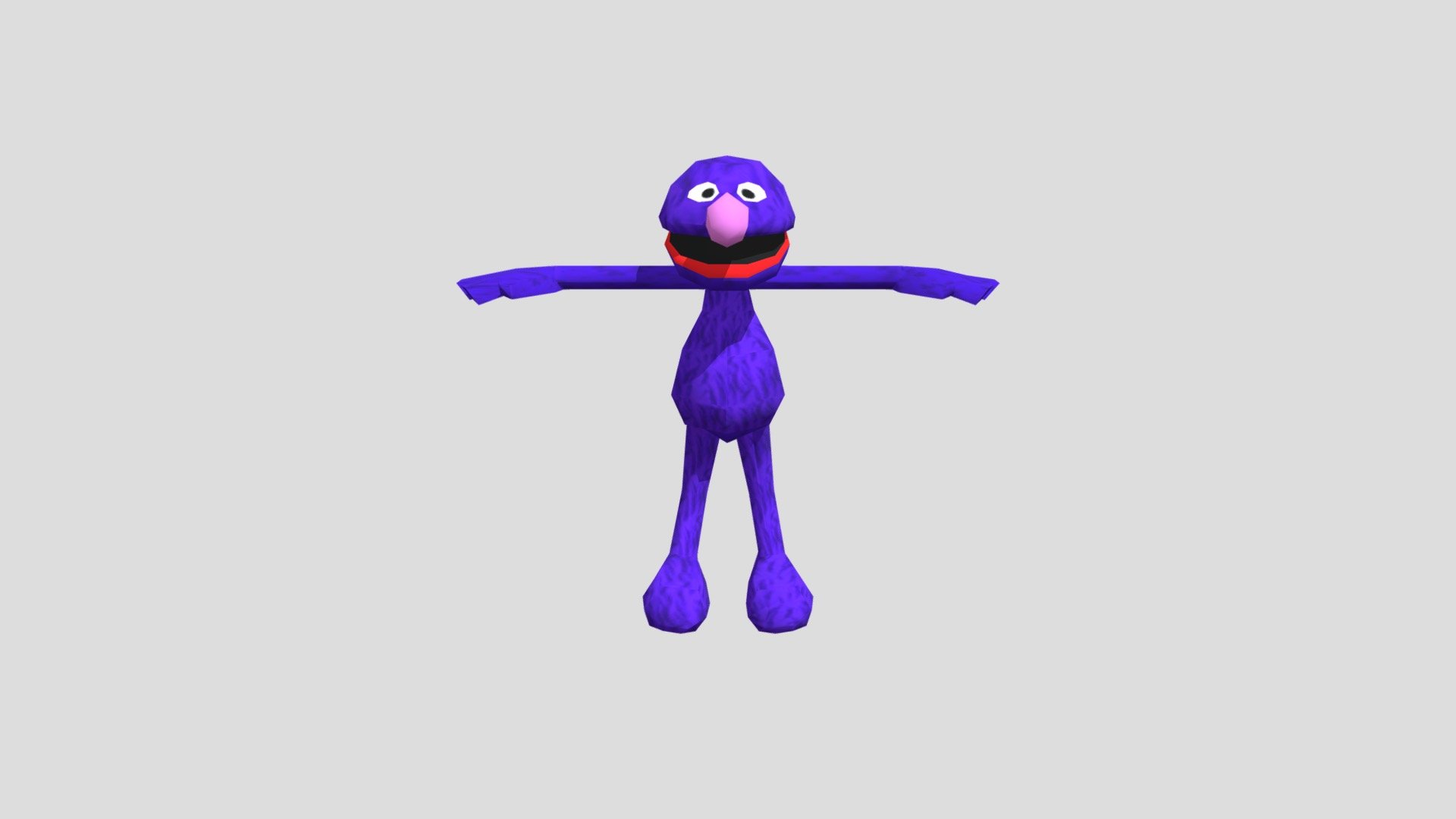 Grover (Sesame Street) - Download Free 3D model by chevycateye2500hd ...