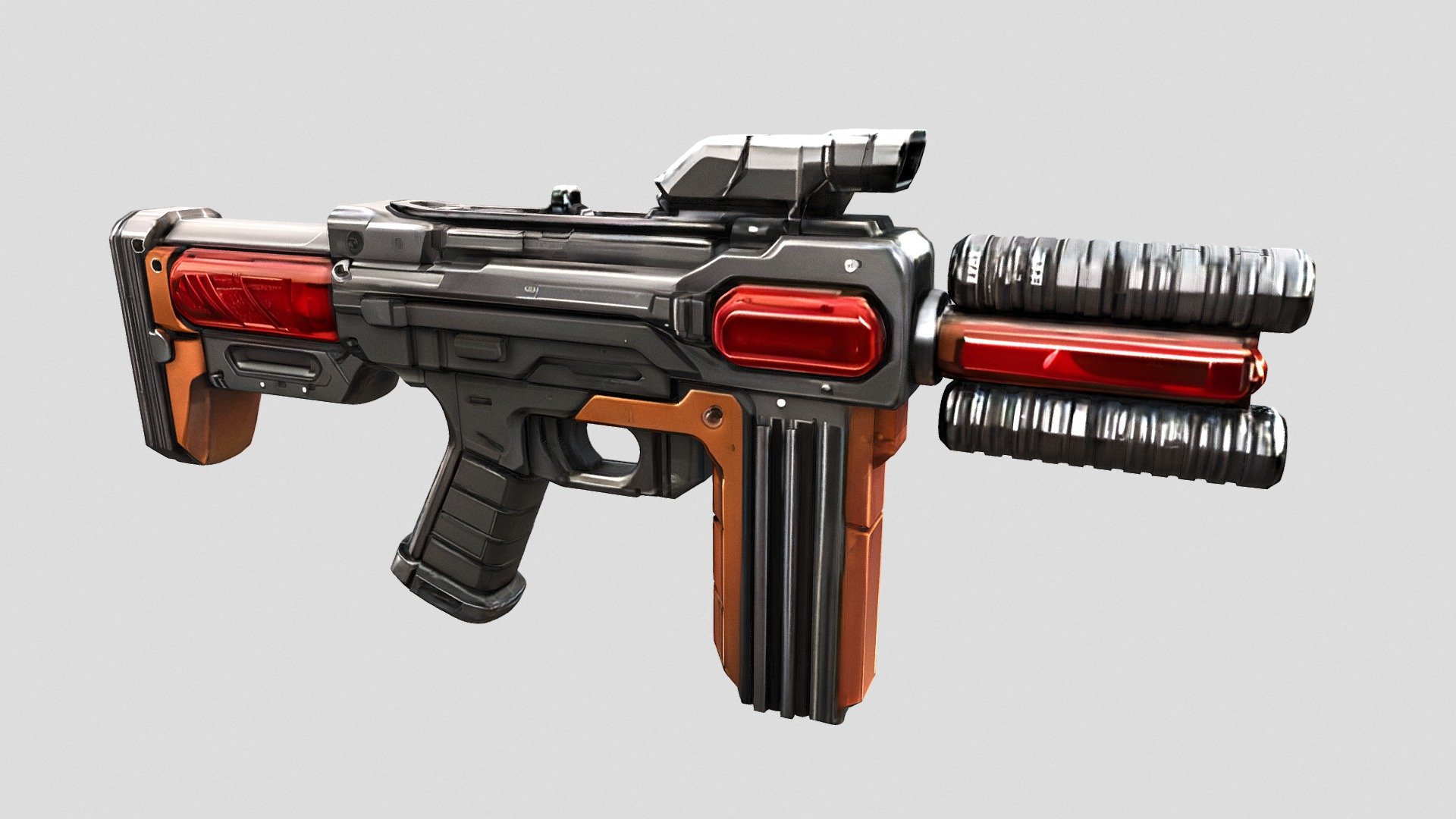 [X]-Laser-Gun-['SlaYeR'] - Download Free 3D model by -X-ScornGames (@XX ...