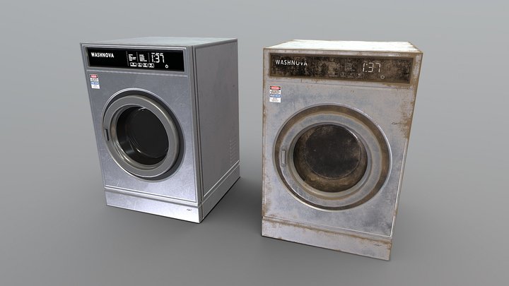 Washing-machine 3D models - Sketchfab