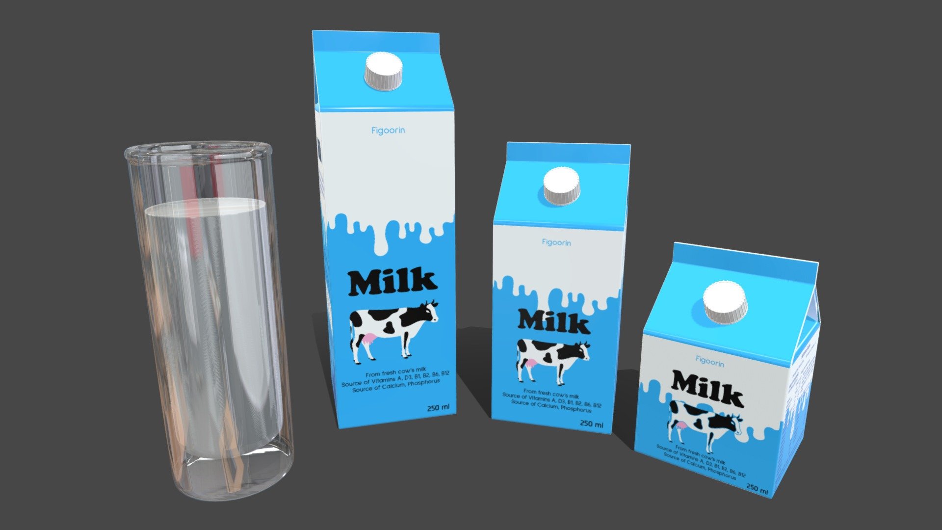 Milk 001 - Buy Royalty Free 3D model by Yuprita Ragiliastri (@figoorin ...
