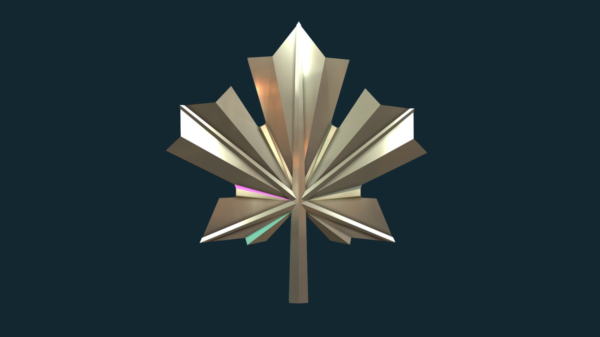 Maple leaf - 3D model by Skazok [6d9bfbf] - Sketchfab